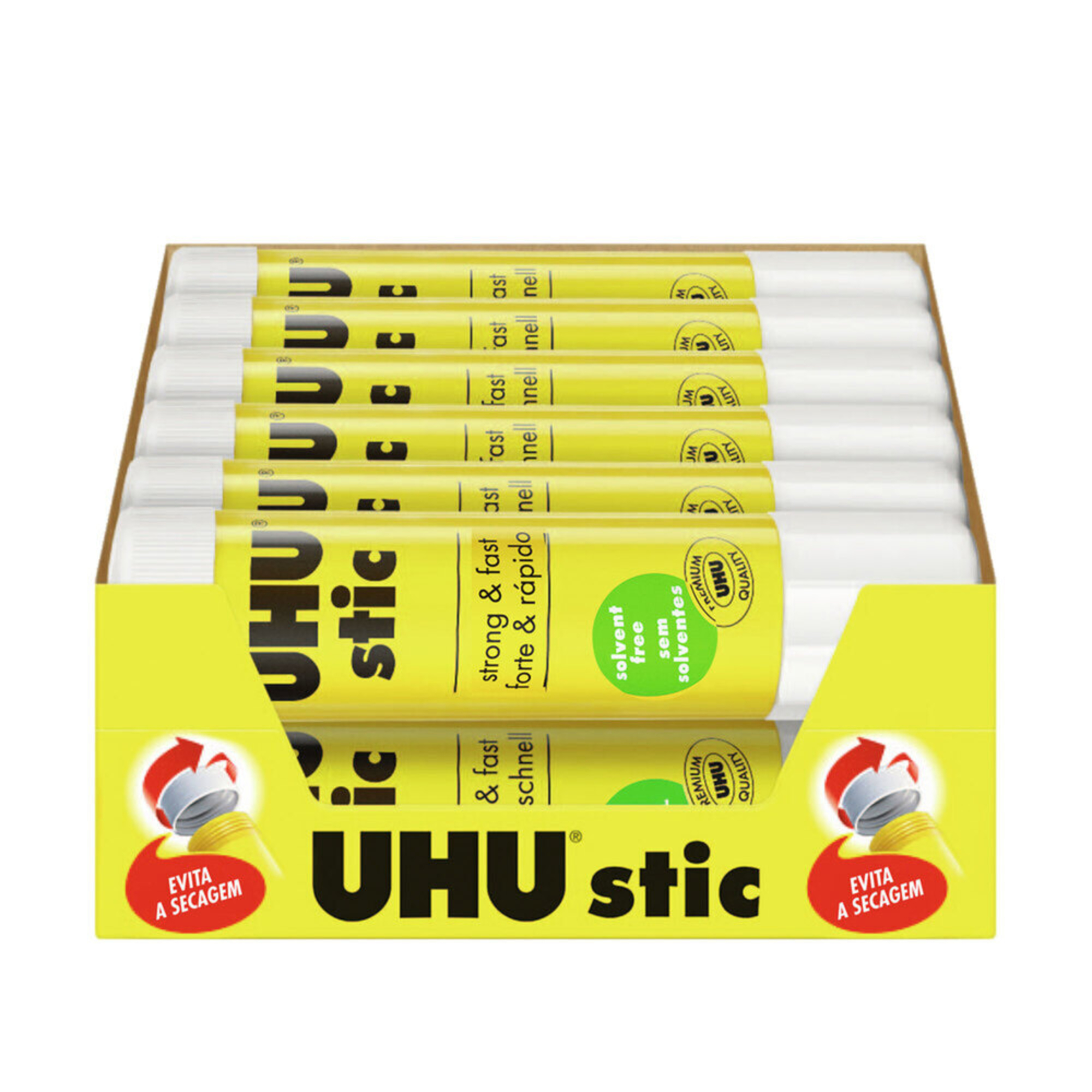 UHU Cola Stic, 40 g, Caixa 12 Unidades - 514839 em corporate.staples.pt.