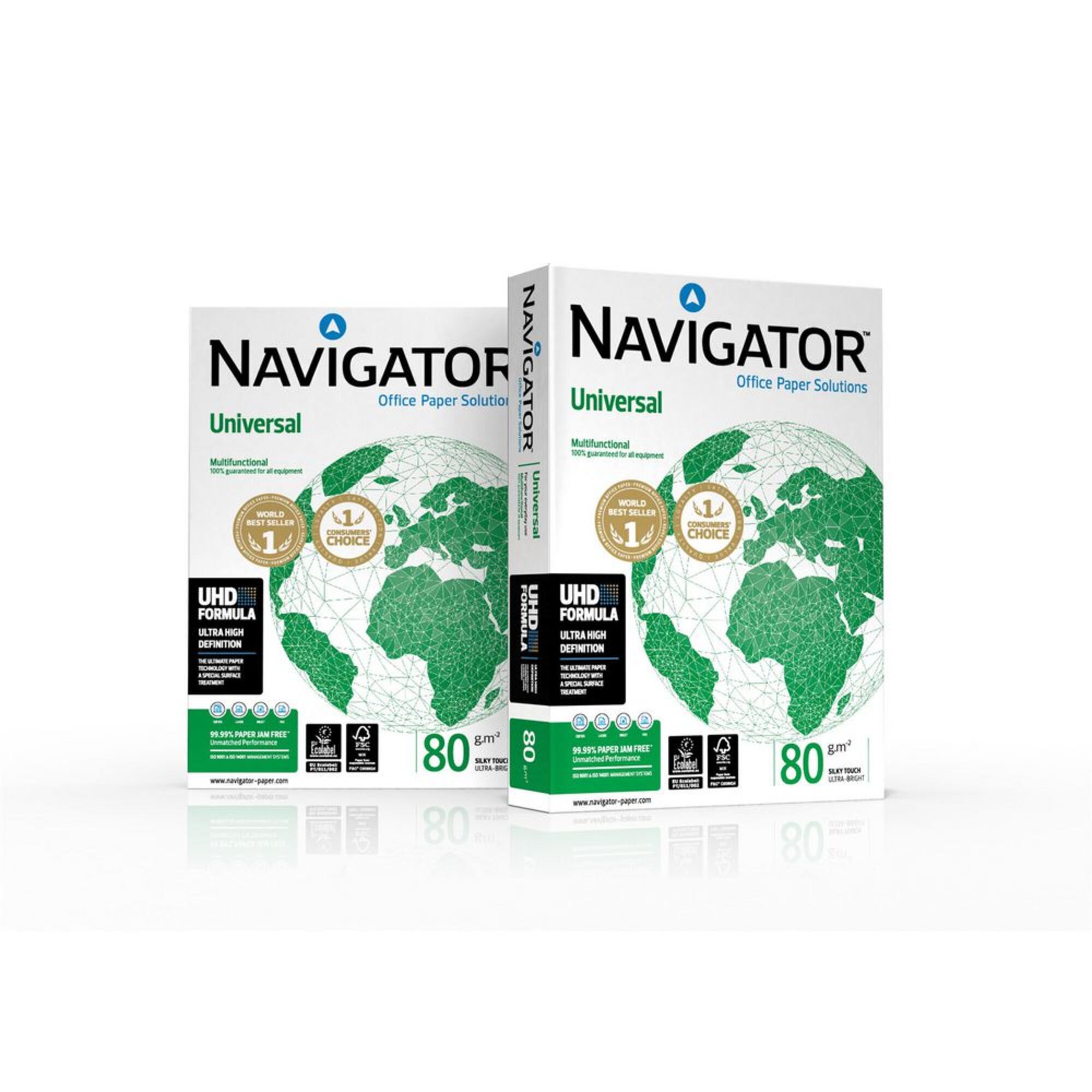 Navigator Papel Multiusos Universal A4 80 G M² Branco Caixa 5