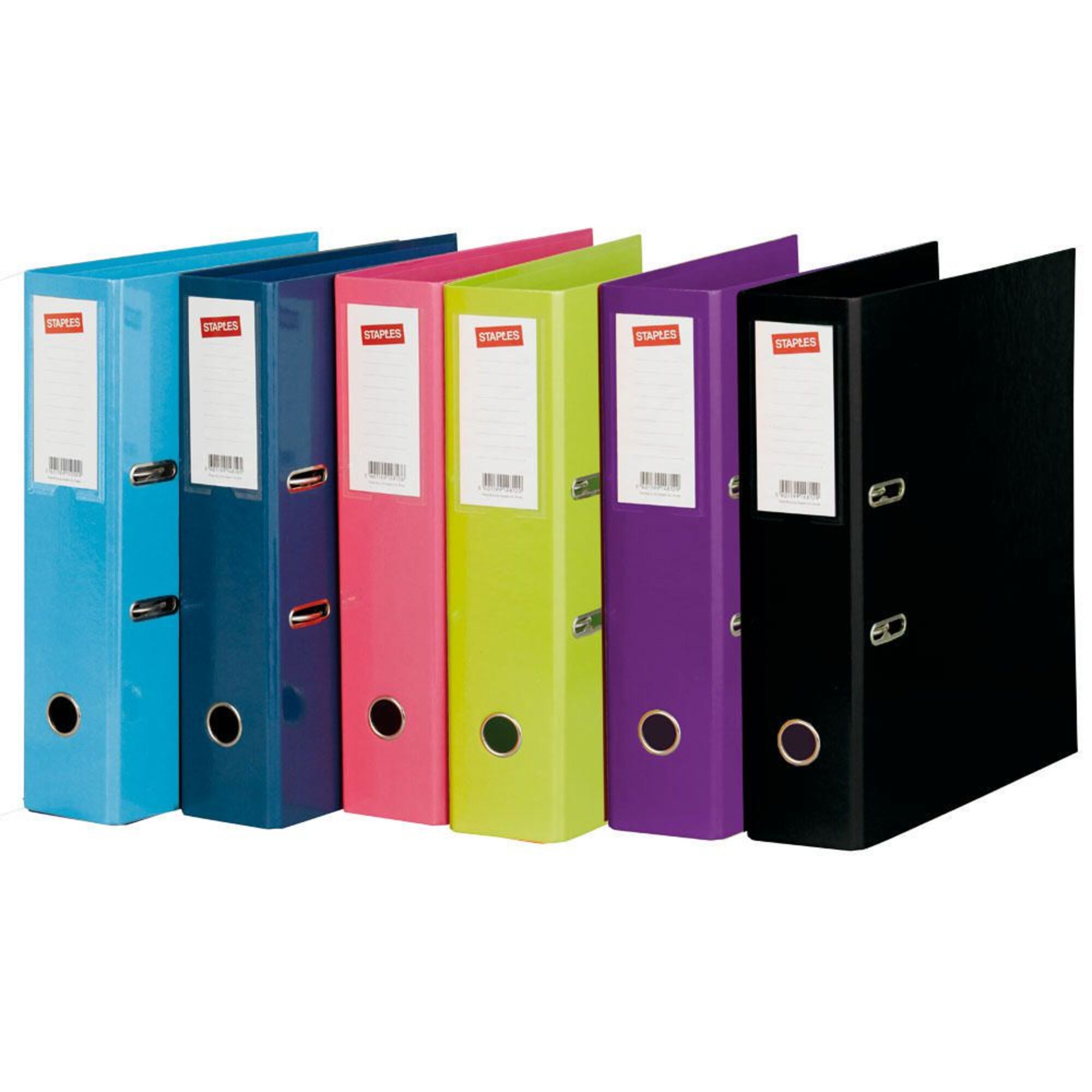Staples Pasta de Arquivo Lisa, A4, Lombada Larga 70 mm, Cartão, Azul ...